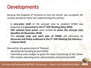 Introduction to the Center of Excellence on Soil Research in Asia ...