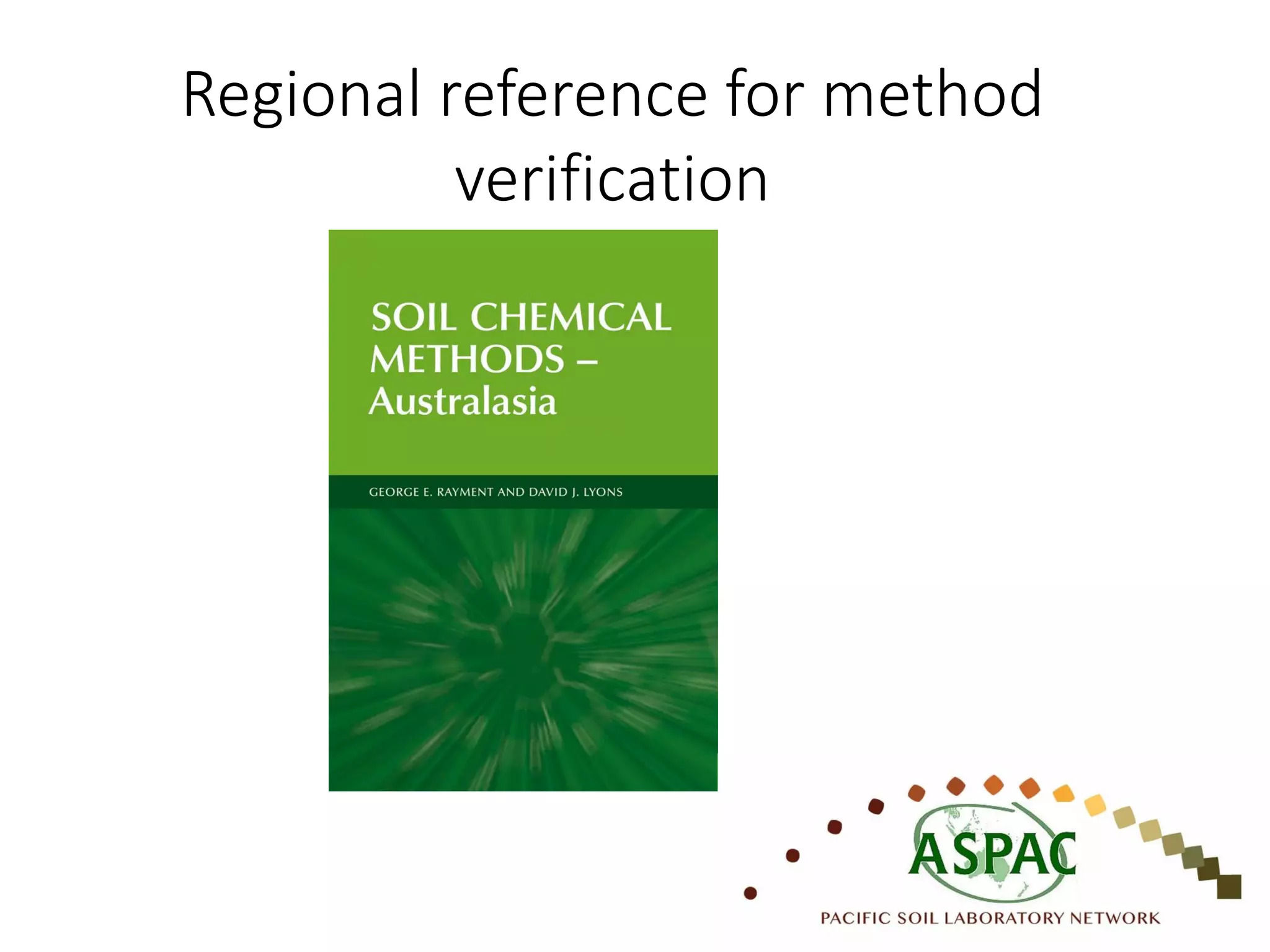 Item 2. Verification and Validation of Analytical Methods | PDF