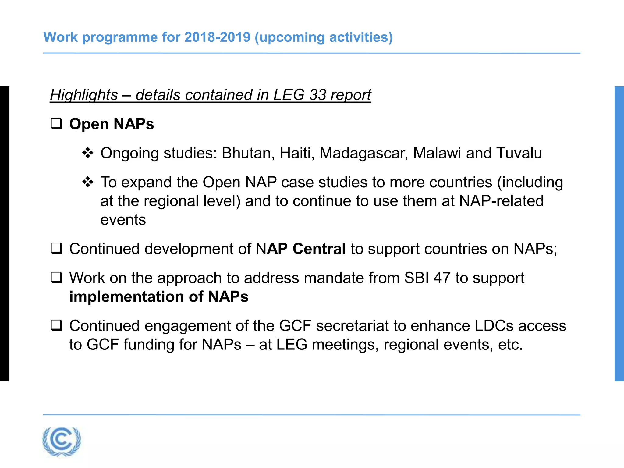LDC Work Programme & potential role for OECD/DAC | PPTX