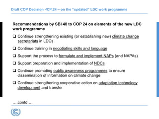 LDC Work Programme & potential role for OECD/DAC | PPTX