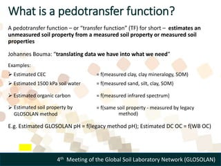 Item 23. Development of transfer functions – progresses, needs and way forward | PPT
