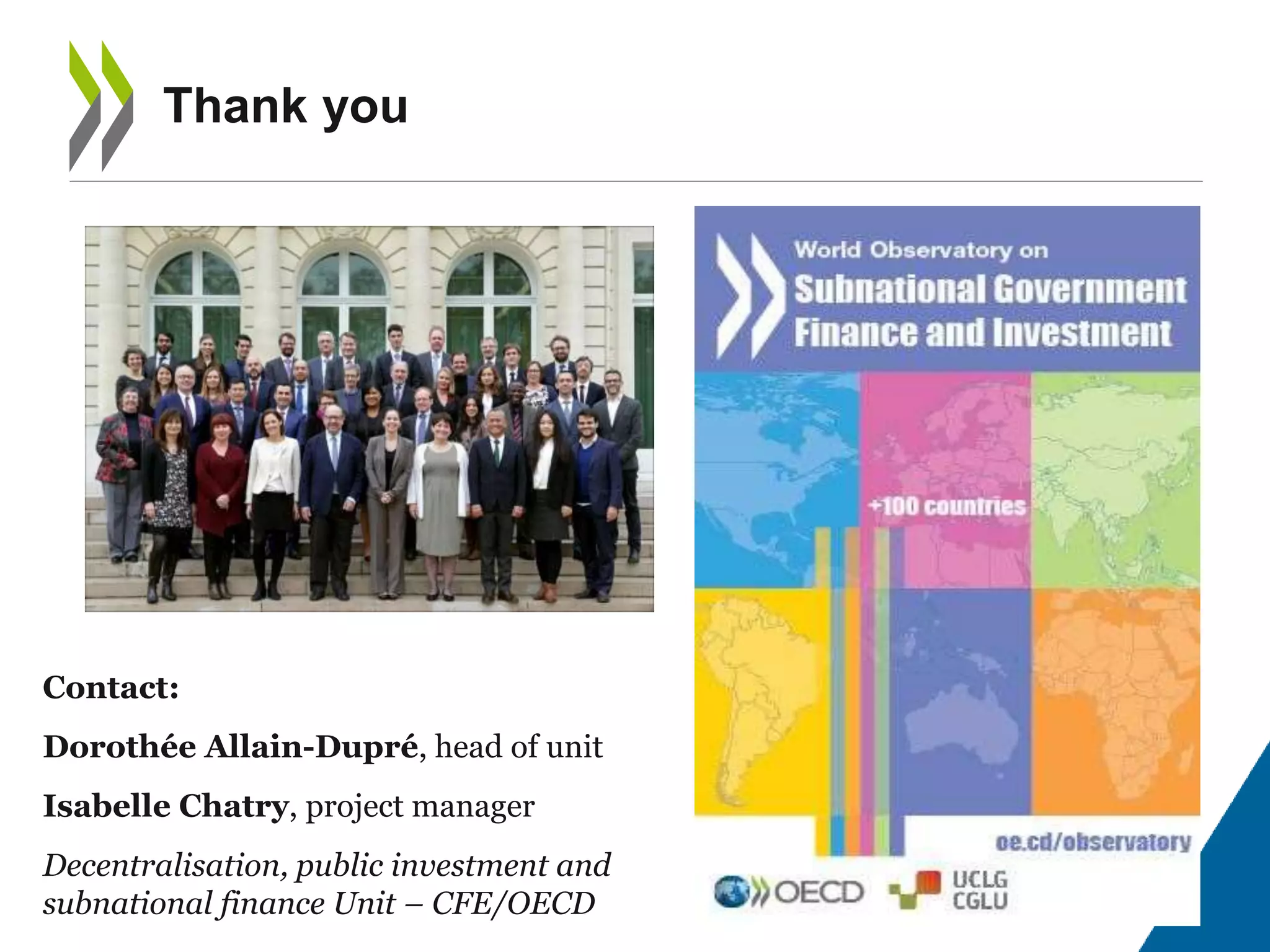 OECD - Sub-national governments around the world: structure and finance ...