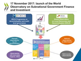 OECD - Sub-national governments around the world: structure and finance ...