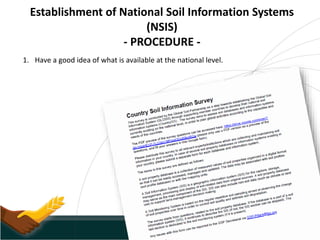 Towards a Global Soil Information System (GLOSIS) | PPTX