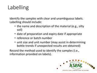 Item 3. Internal quality control - How to prepare and use internal ...