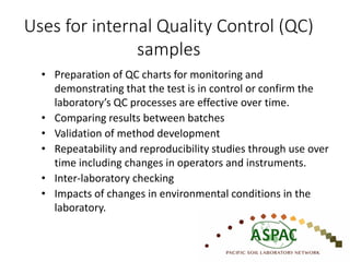 Item 3. Internal quality control - How to prepare and use internal ...