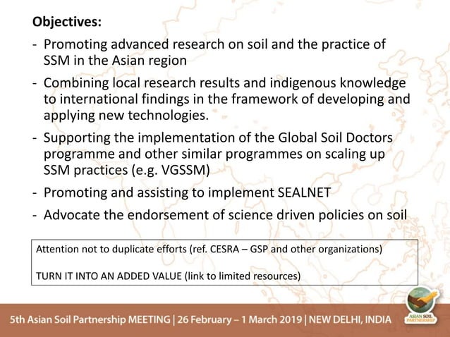 CESRA’s objectives and functioning | PPTX | Agriculture | Industries