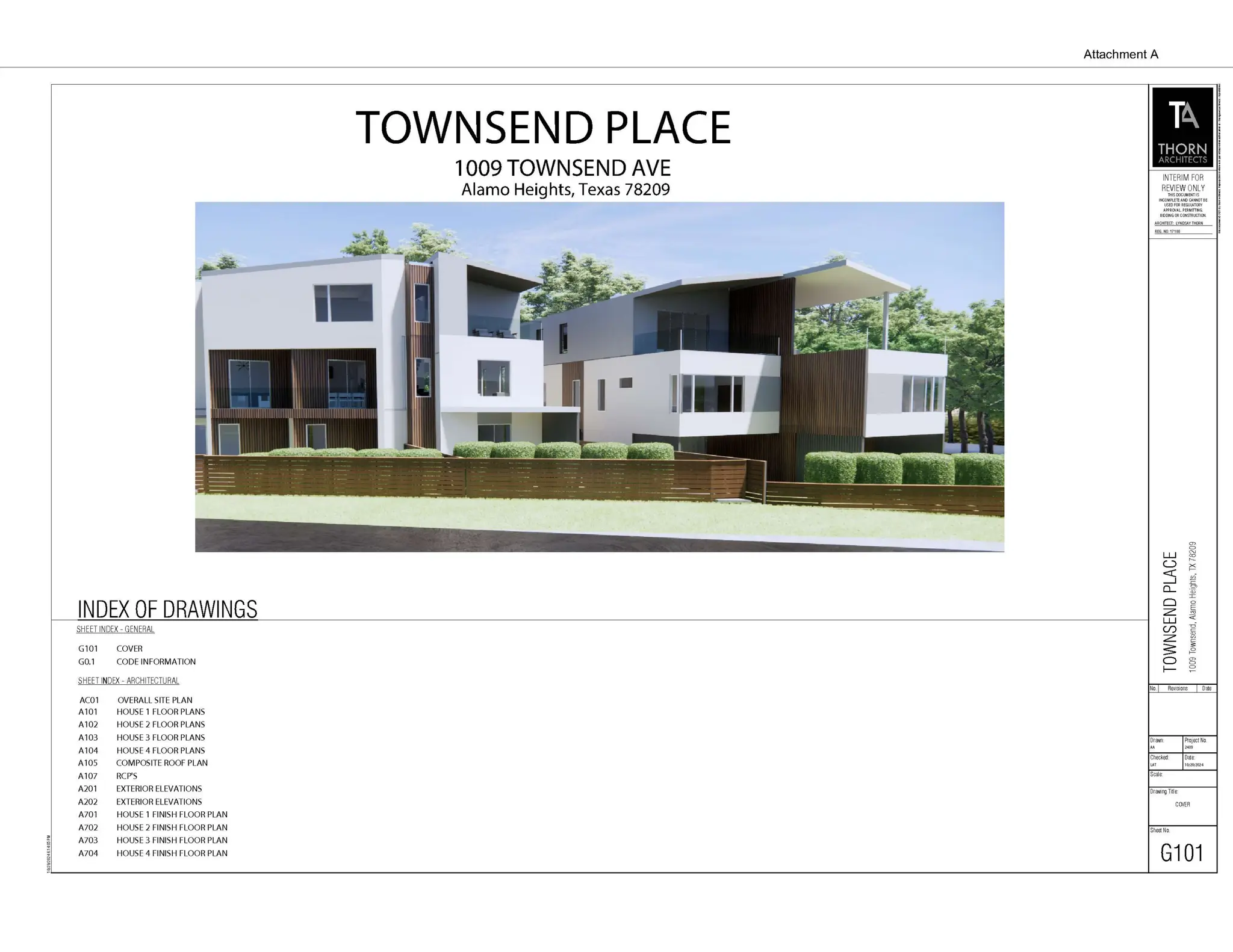 Item # 4 -- 1009 Townsend Avenue - final design | PDF