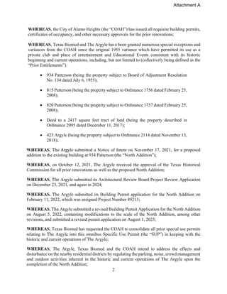 Item # 4-5 Argyle Specific Use Permit (SUP) | PDF