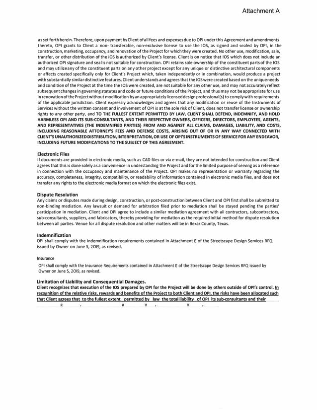 Item # 4 - Overland Agreement | PDF