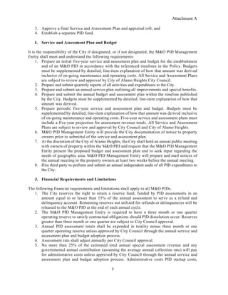 Item # 4 - Public Improvement District (PID) Policy | PDF