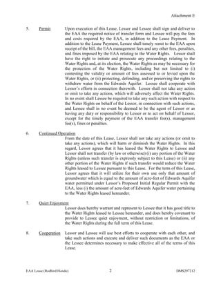 Item # 4 - Water Rights Sub-Lease Agreements | PDF