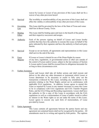Item # 4 - Water Rights Sub-Lease Agreements | PDF