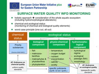 “Data and monitoring to inform water management. Elements and role of ...