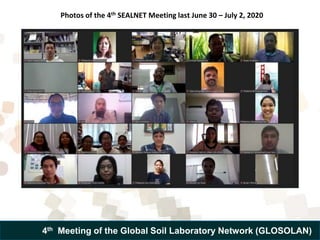 Item 4. Report from the Asian Soil Laboratory Network (SEALNET) | PPTX