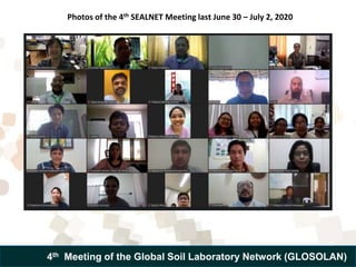 Item 4. Report from the Asian Soil Laboratory Network (SEALNET) | PPTX