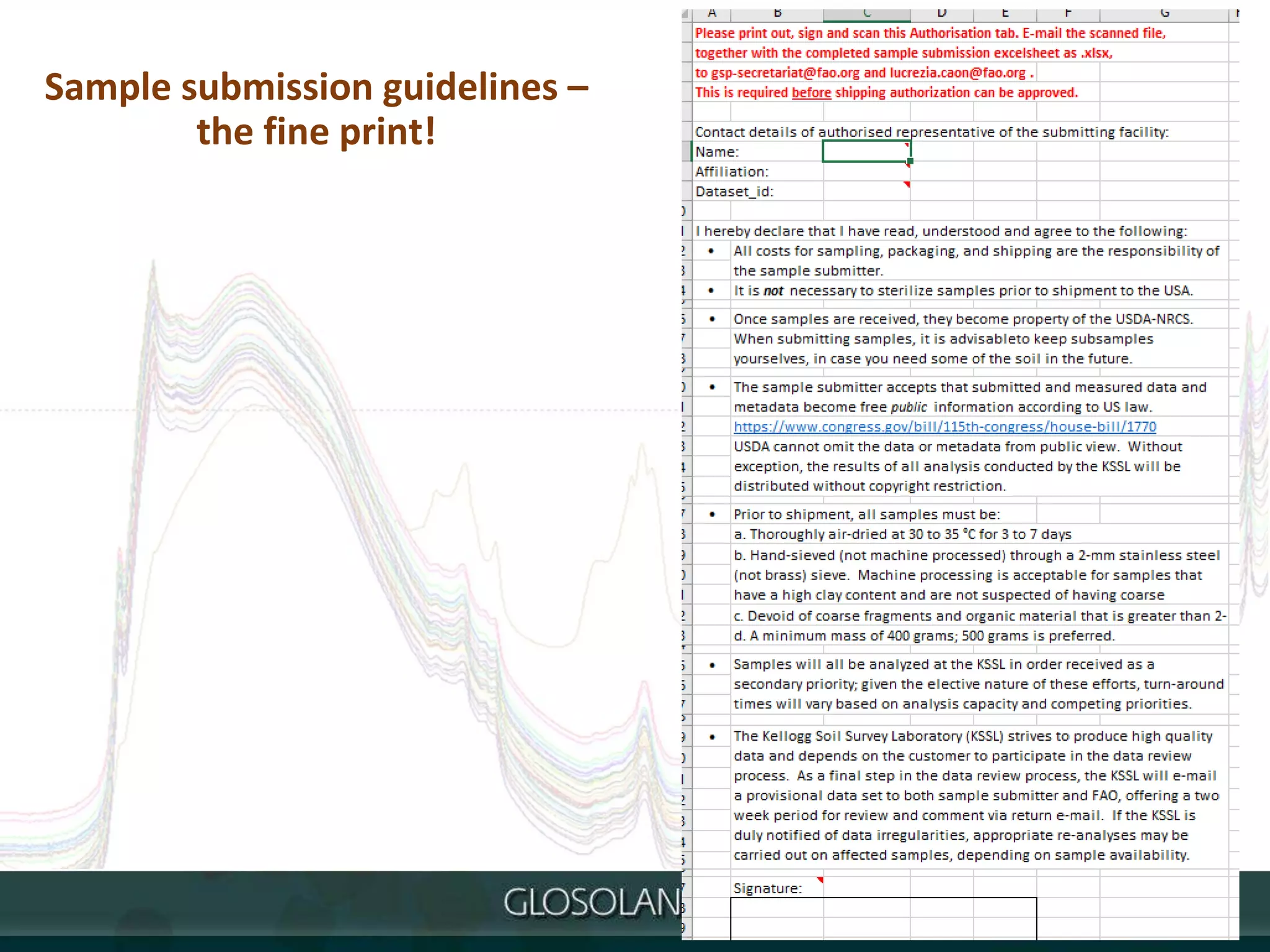 Item 5: Introduction to the Global Spectral Calibration Library | PPTX