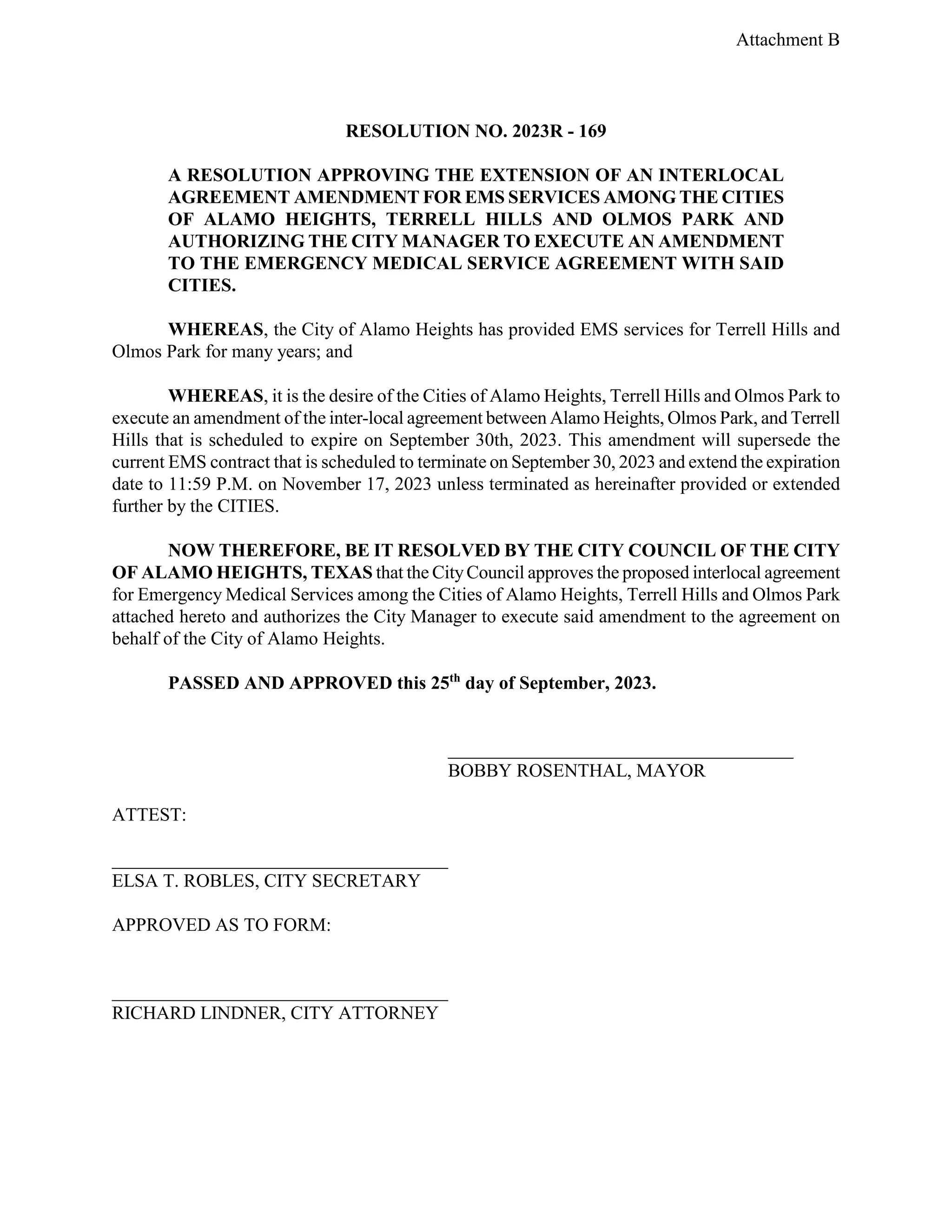 Item # 5 - ILA for EMS Tri-Cities Extension | PDF