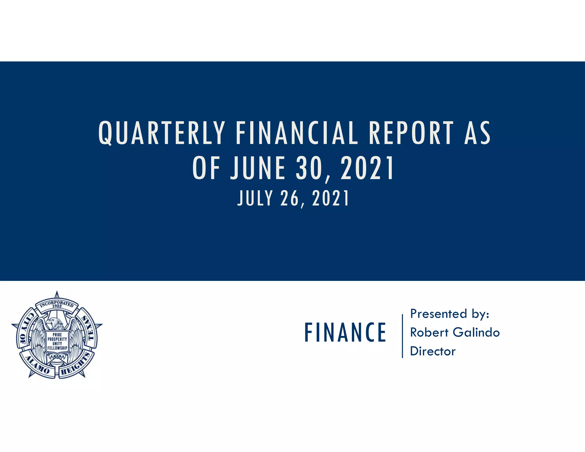 Item # 5 - PPT 3rd Quarter Financial Report | PPT