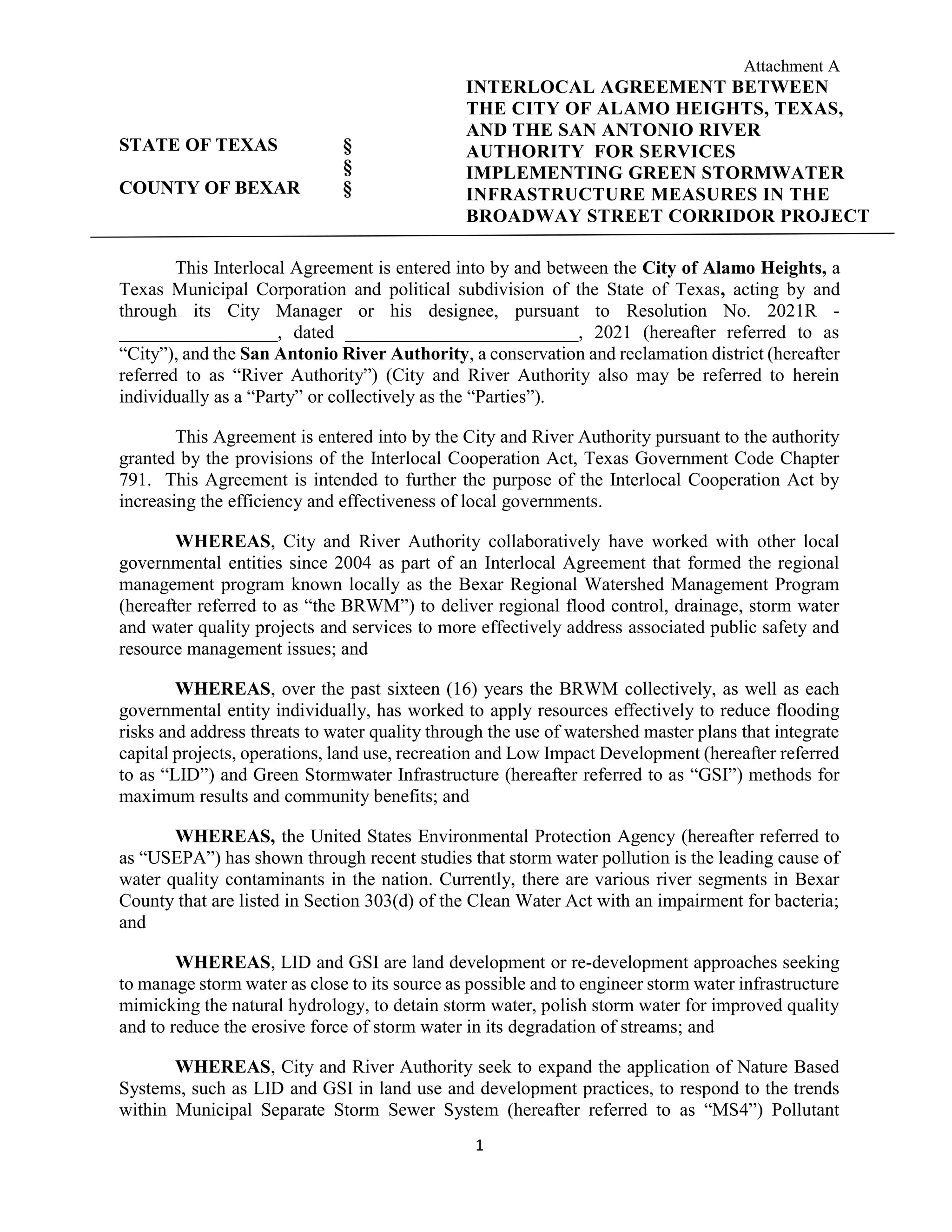 Item # 5 - SARA ILA Broadway Corridor | PDF