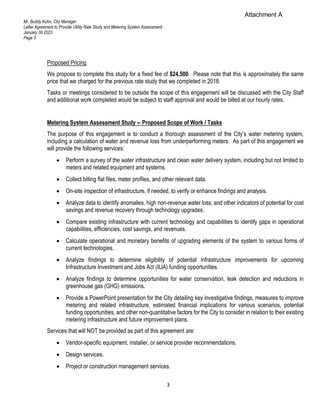 Item # 5 - Water and Wastewater Rate Study | PDF