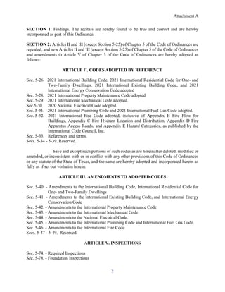 Item # 5 & 6 - ICC code adoption | PDF