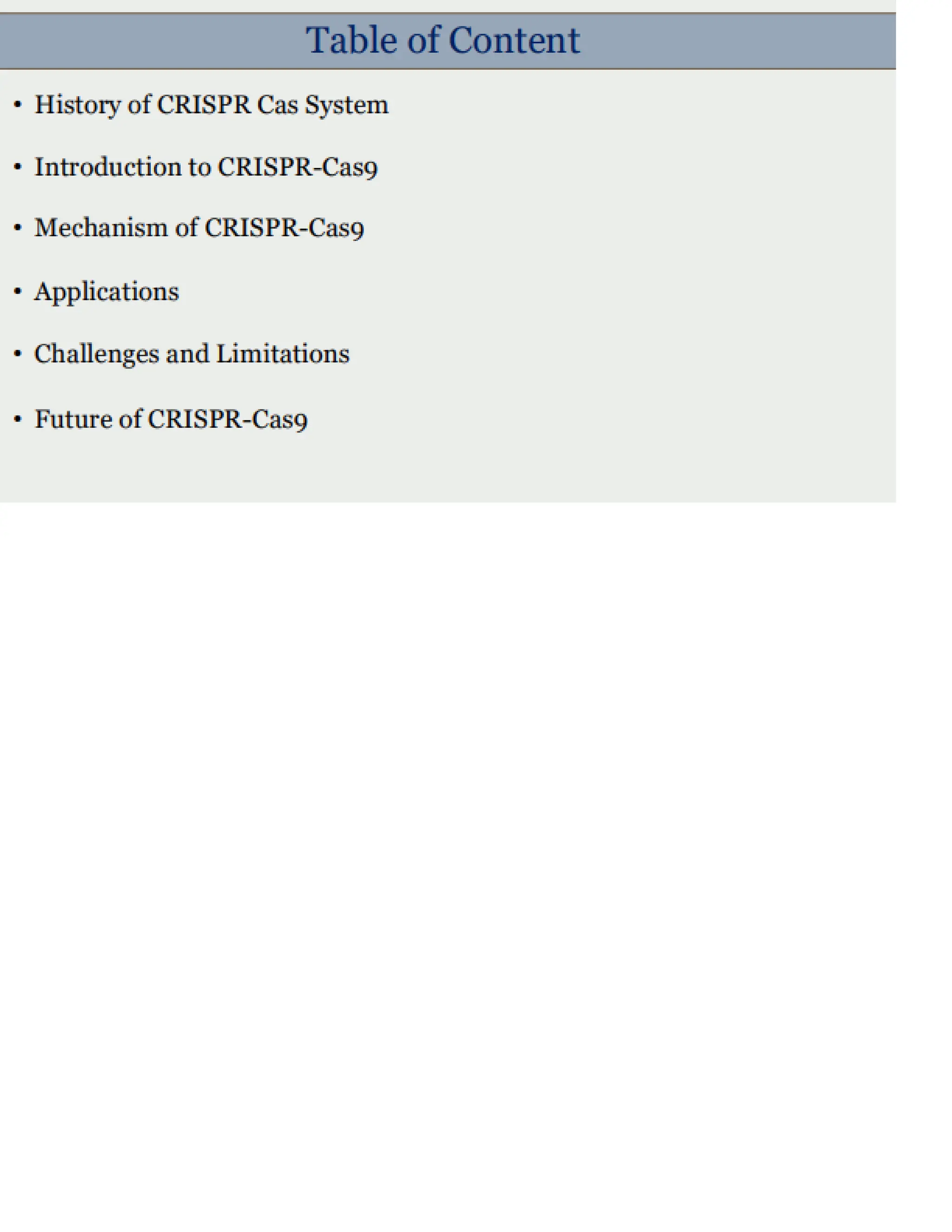 CRISPR Cas System: how crispr cas work mechanism history | PDF
