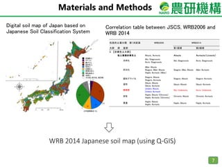 Item 5: Japanese Soil Map based on World Reference Base for Soil ...