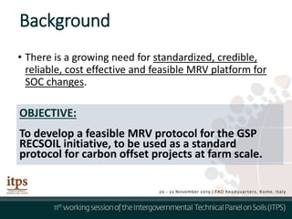 RECSOIL MRV | PPT