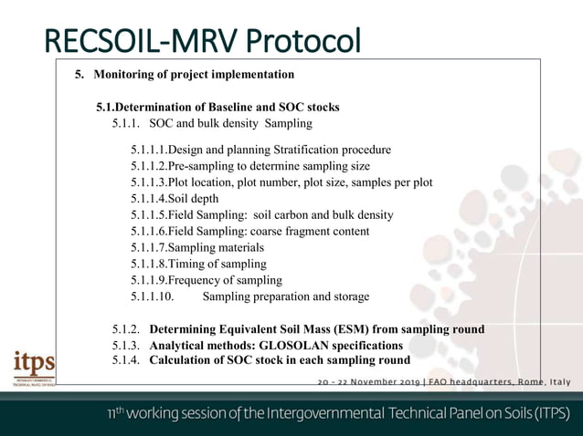 RECSOIL MRV | PPT