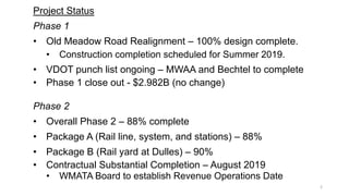 Dulles Corridor Metrorail Project - Silver Line Phase 2 Implementation ...