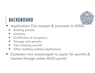 Item # 7 - PPT Staff Report - MGO | PPT