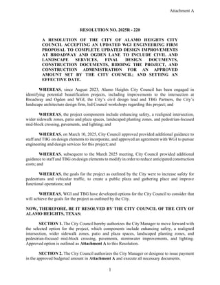 Item # 7 - Updated Agmt with WGI Prof. Engineering Srves | PDF