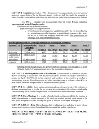 Item # 7 - Water Surcharge Fee Amendment | PDF