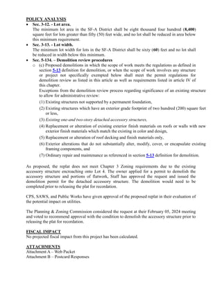 Item # 7 & 8 - 231 Encino Ave. Replat Request | PDF