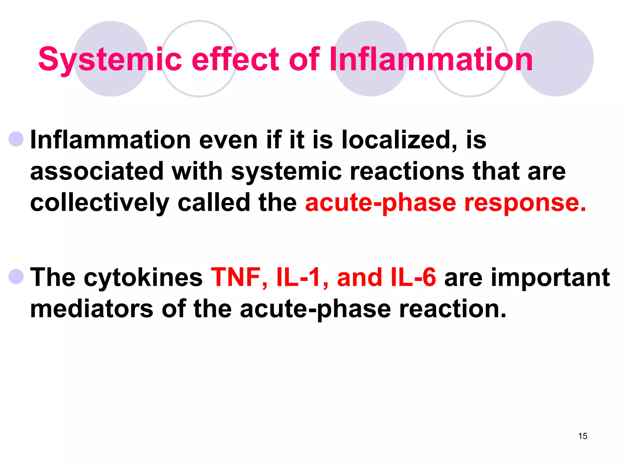chronic inflammation | PPTX