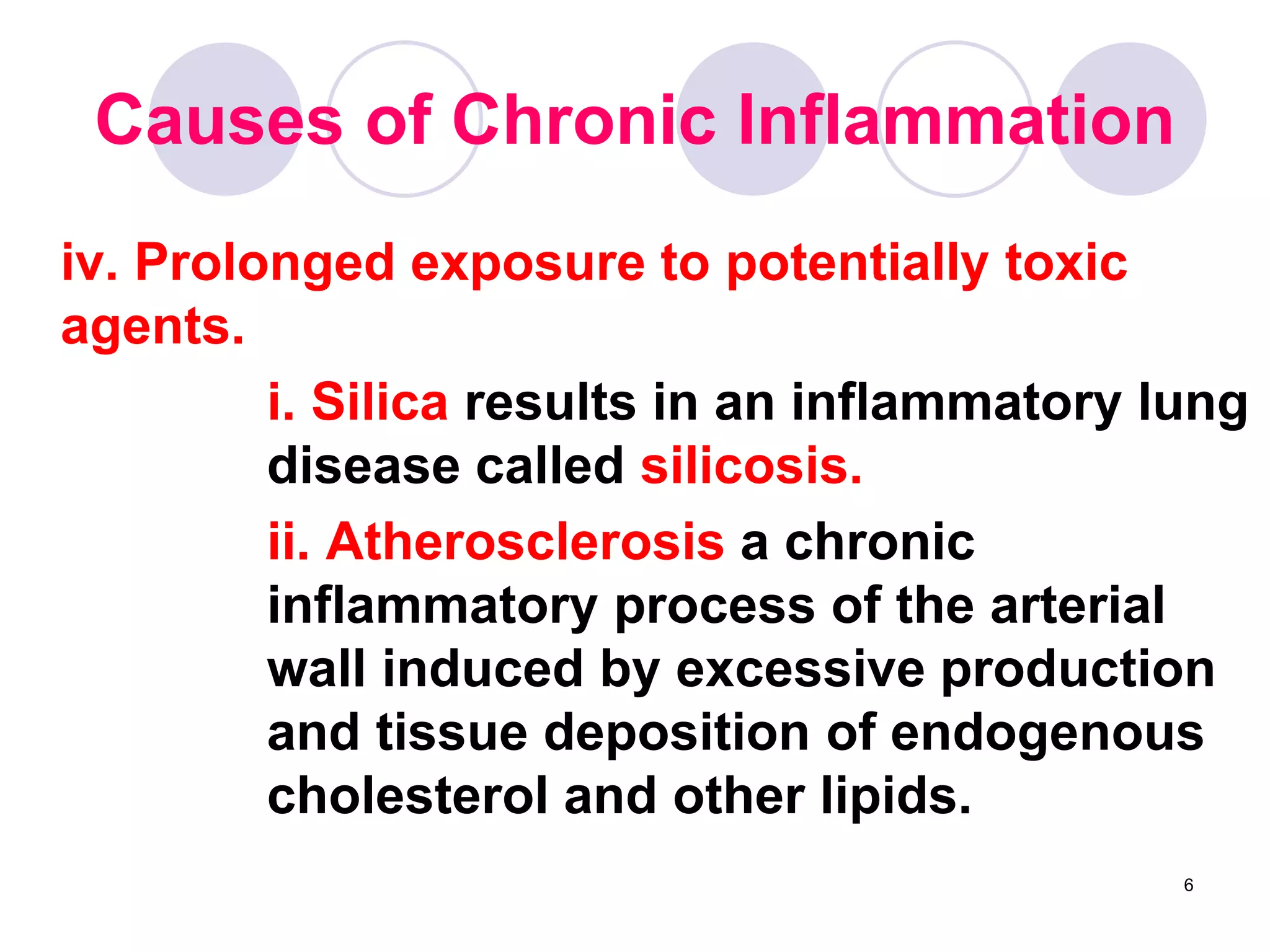 chronic inflammation | PPTX