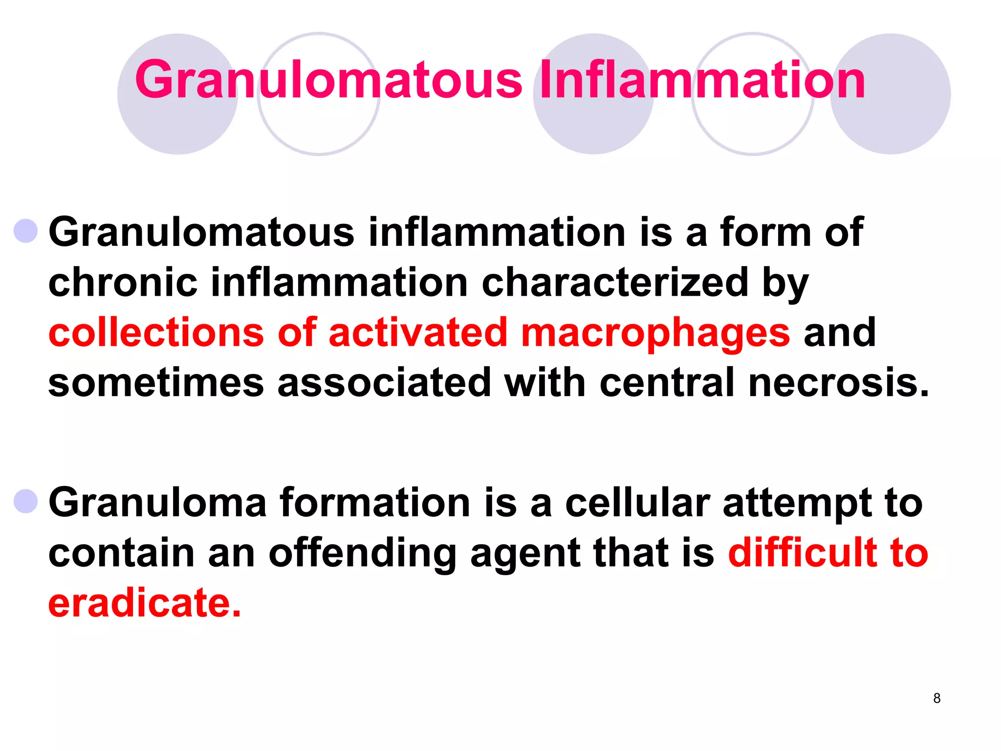 chronic inflammation | PPTX