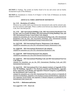 Item # 8 - Chpt. 5 Bldg Amendments | PDF