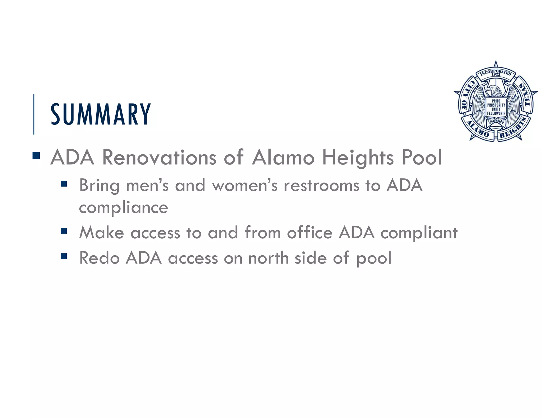Item # 9 - PPT Award ADA Swimming Pool Renovations | PDF | Politics
