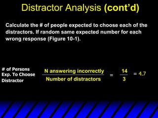 Item analysis | PPTX