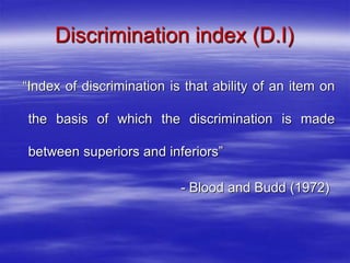 Item Analysis | PPSX | Debated Sensitive Social Issues | Sensitive Topics