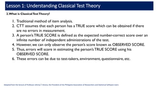 ITEM Analysis BNHS | PDF