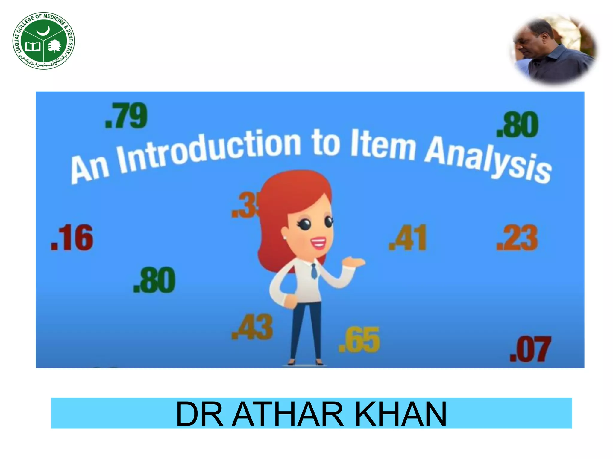 Item Analysis, Difficulty Index, Discrimination Index,ExamAnalysis | PDF