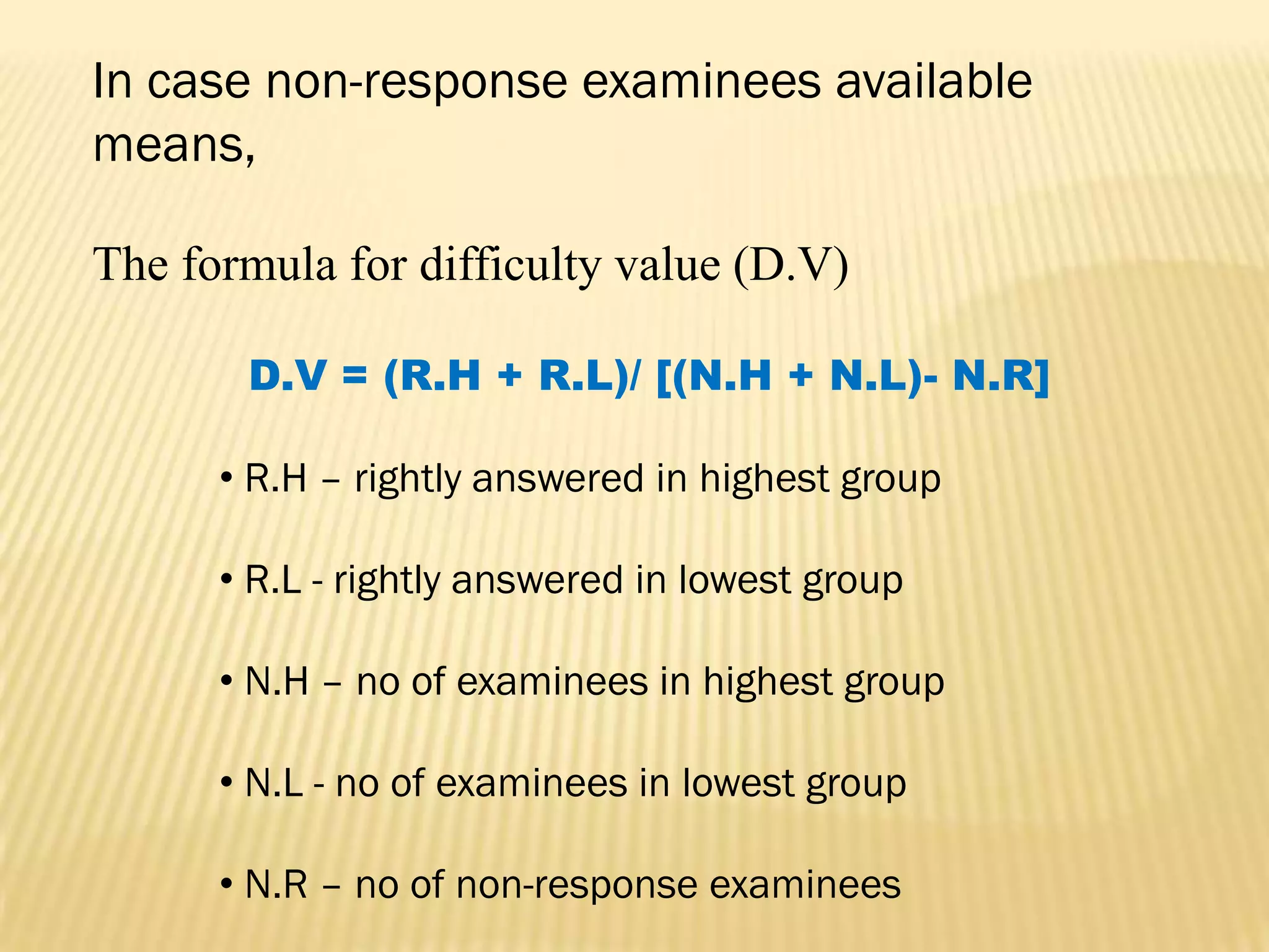 Item analysis | PPTX