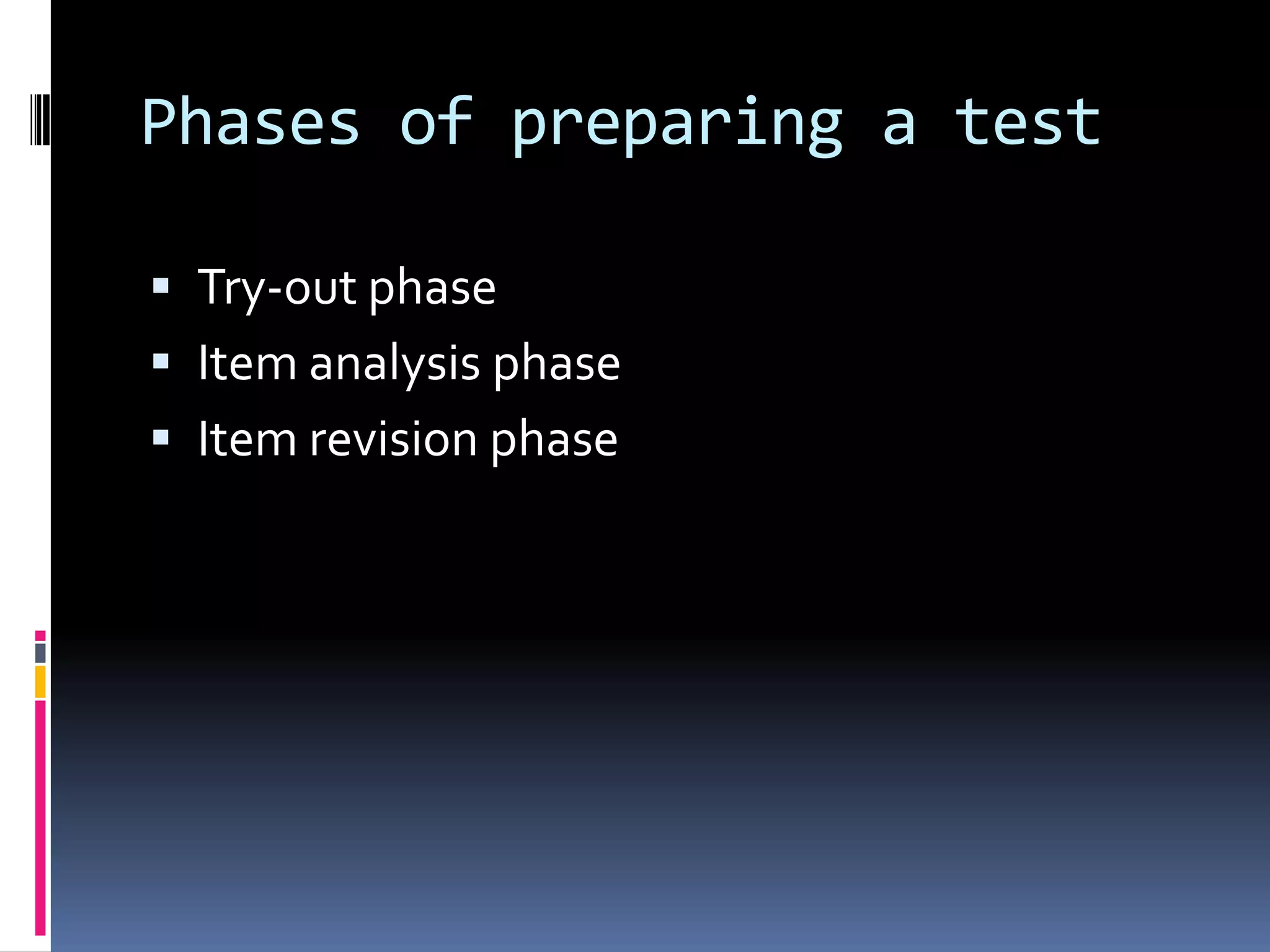 Item analysis and validation | PPTX