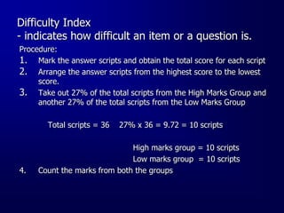 Nota Item Analysis Essay ,jenis-jenis soalan | PPT