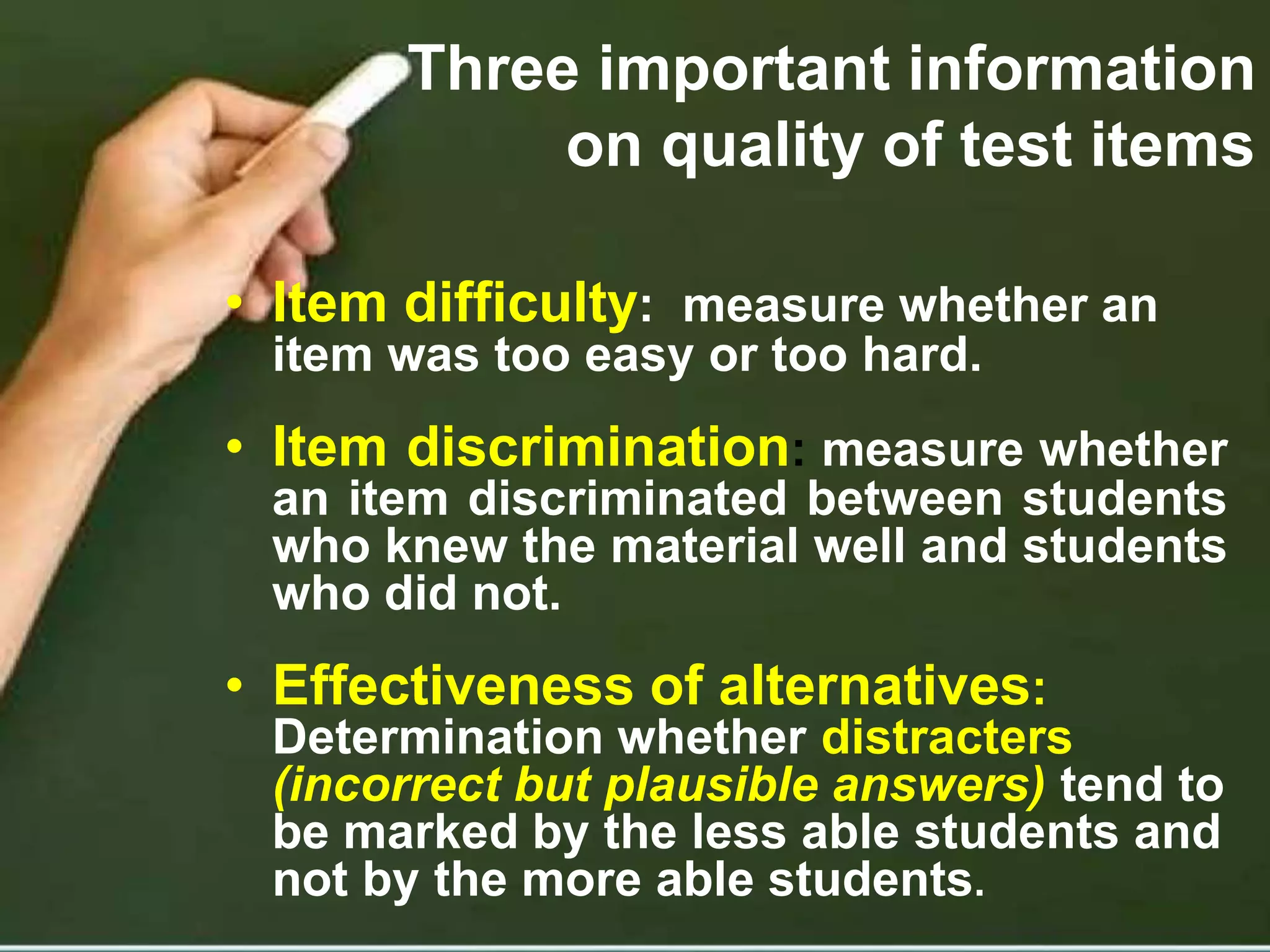 DepEd Item Analysis | PPTX