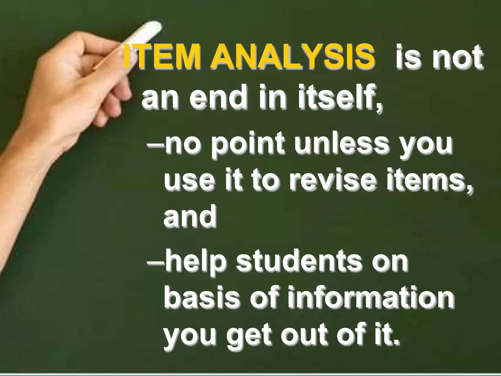 DepEd Item Analysis | PPTX