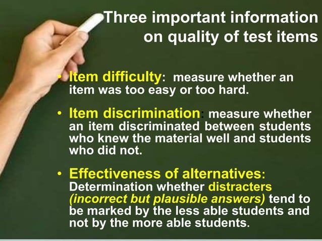DepEd Item Analysis | PPTX | Standardized Testing | Educational Assessment
